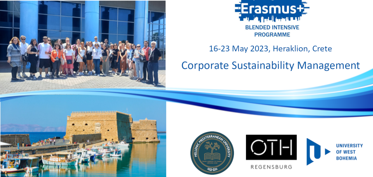 Erasmus+ Blended Intensive Program με τίτλο "Corporate Sustainability Management" - ΕΛΜΕΠΑ