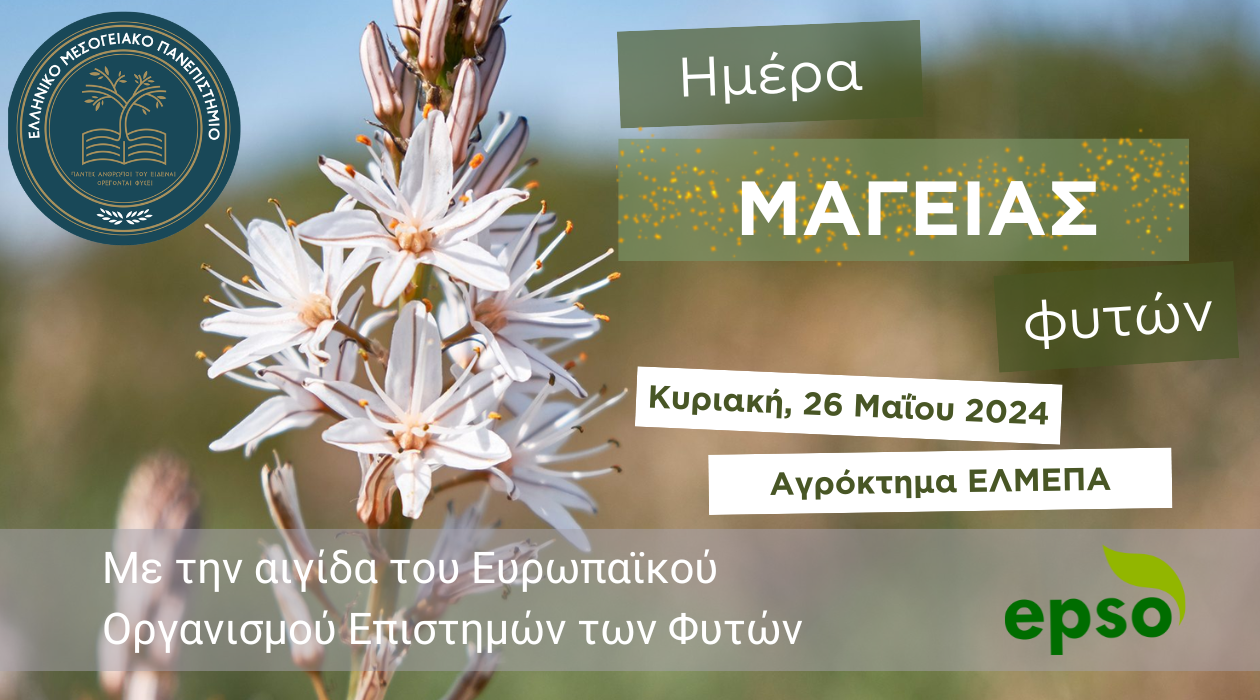 Ημέρα Μαγείας Φυτών στο Ελληνικό Μεσογειακό Πανεπιστήμιο - ΕΛΜΕΠΑ